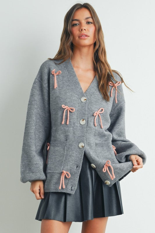 Lancy Bow Cardi – ResaMon
